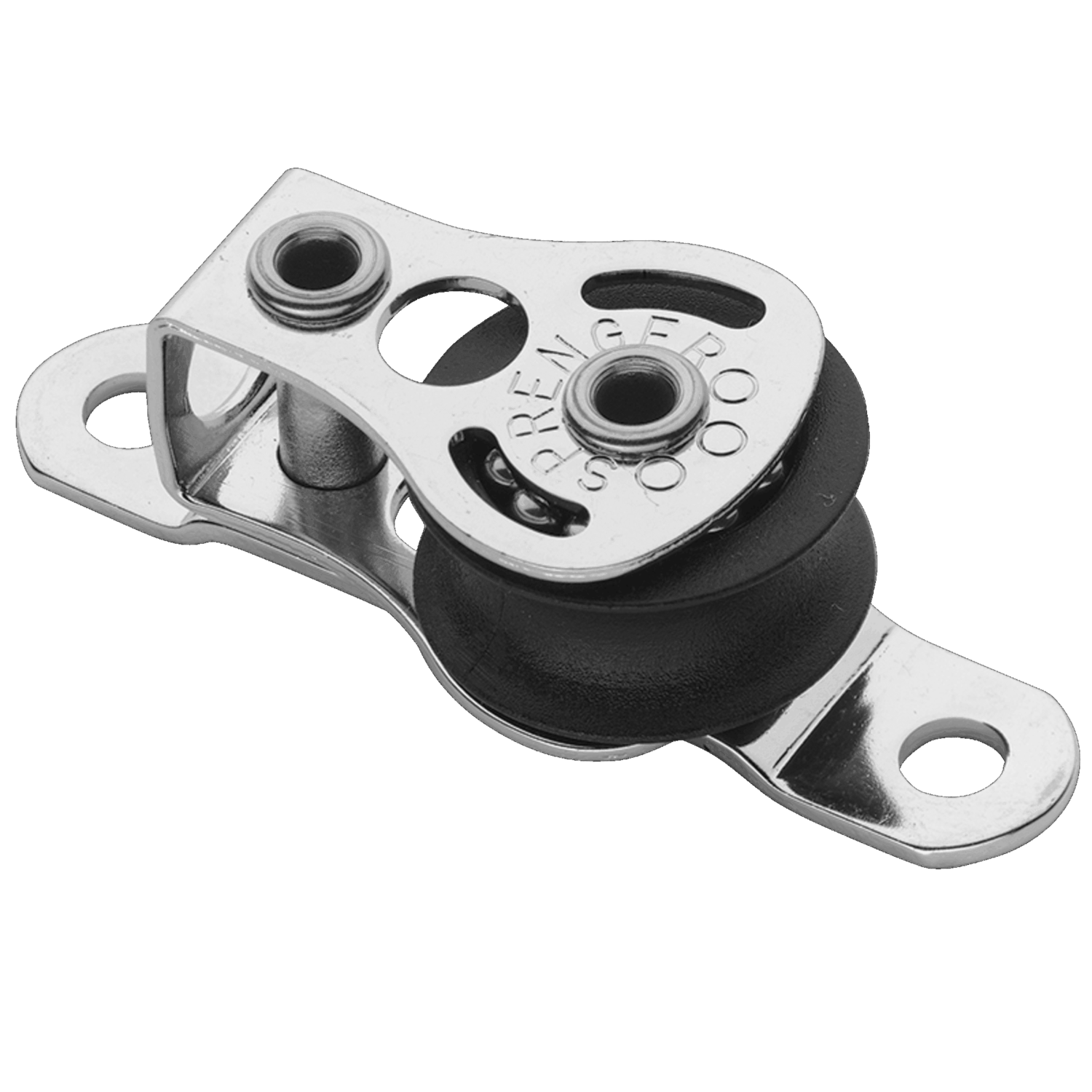 Micro XS cheek block ball bearing 6 mm - 1 sheave, strap | Sprenger.de