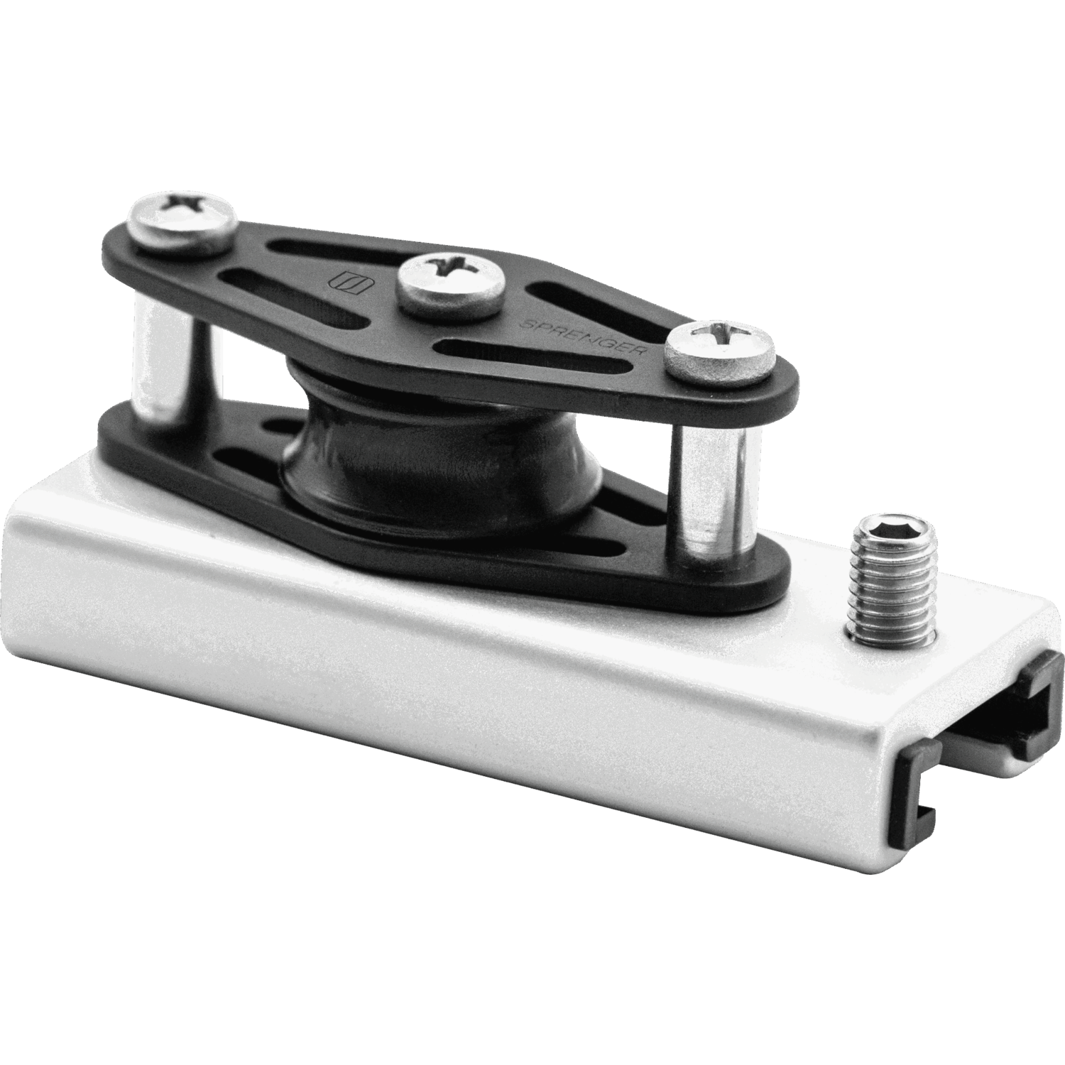 End piece for genoa car cockpit adjustment for 25 x 4 mm t-track ...