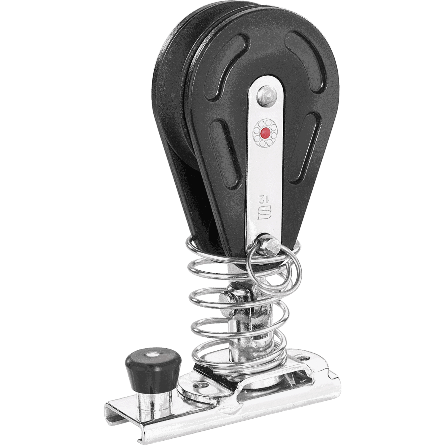 Genoa car for t-track 20 x 3 mm - block ball bearing 12 mm (1 sheave ...