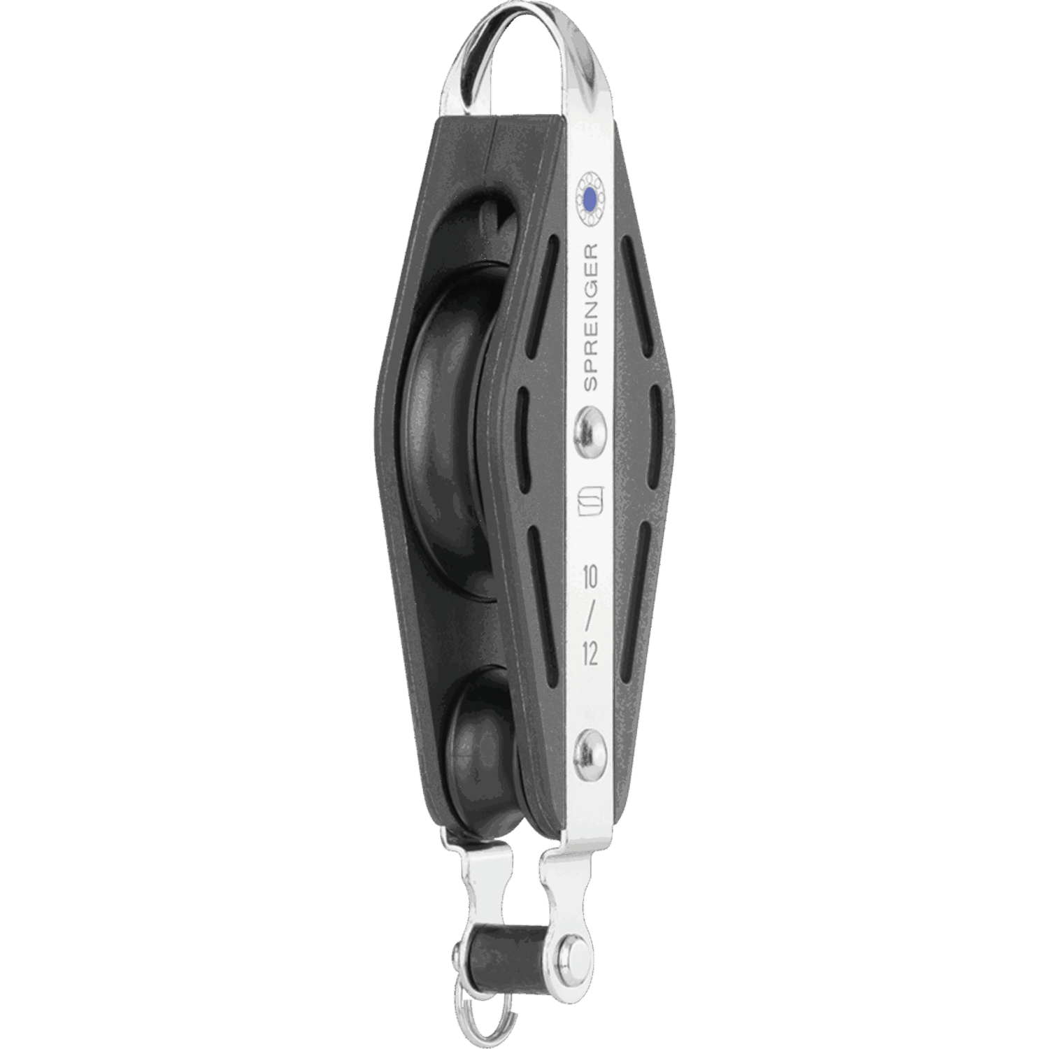 S-Block fiddle needle bearing 12 mm - 2 sheaves, bow, becket | Sprenger.de