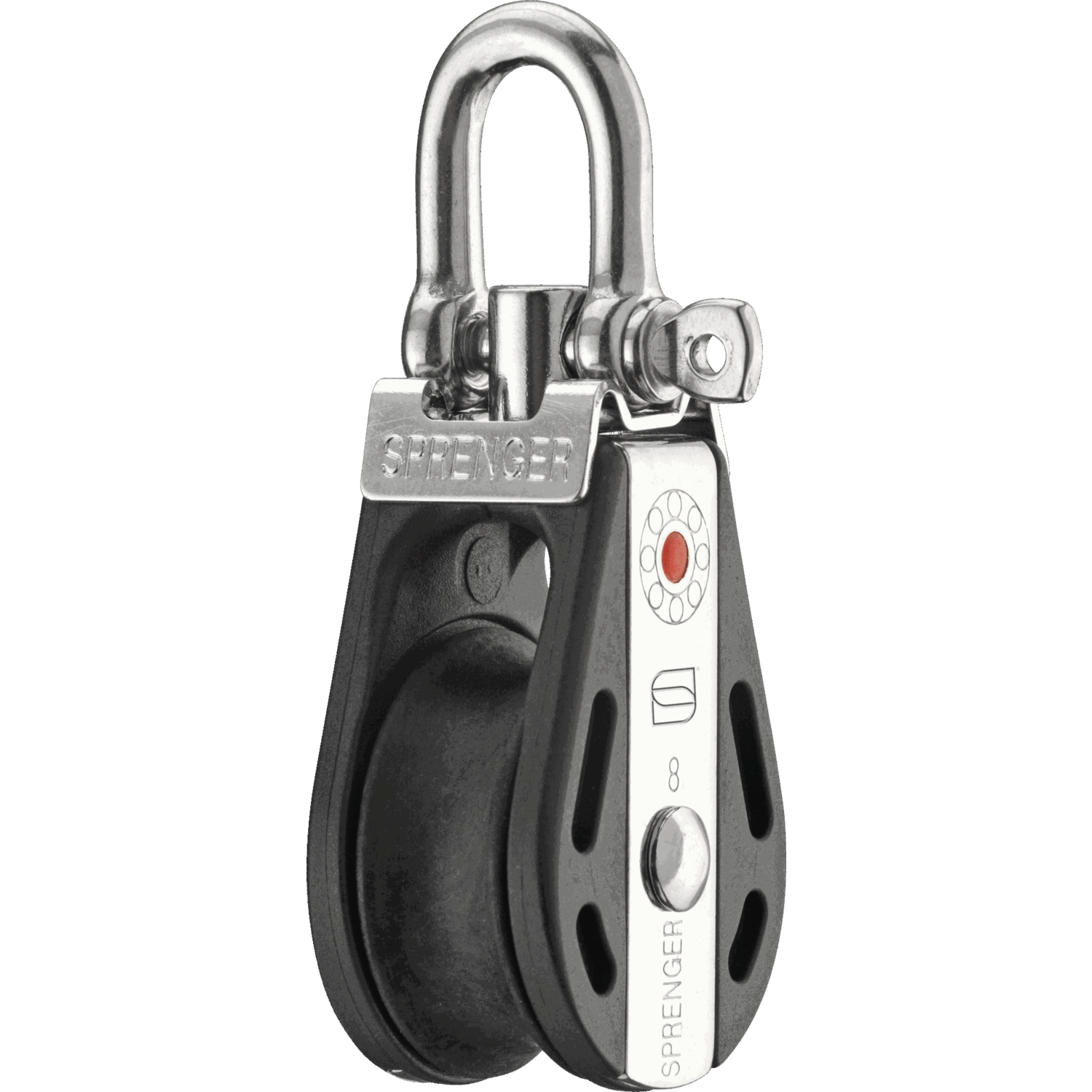 S-Block ball bearing 8 mm - 1 sheave, adjustment set | Sprenger.de